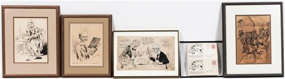 Eugene Zimmerman | Ten Framed Cartoons (1933) | MutualArt