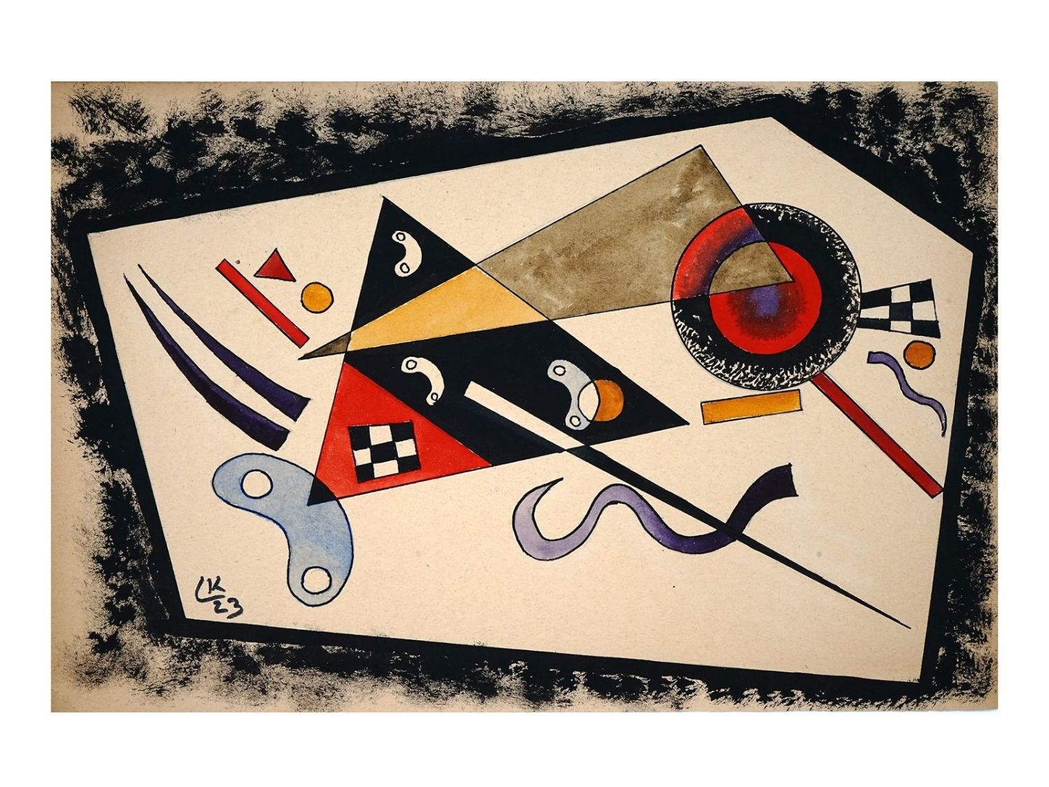 Wassily Kandinsky | Abstraction (1925) | MutualArt