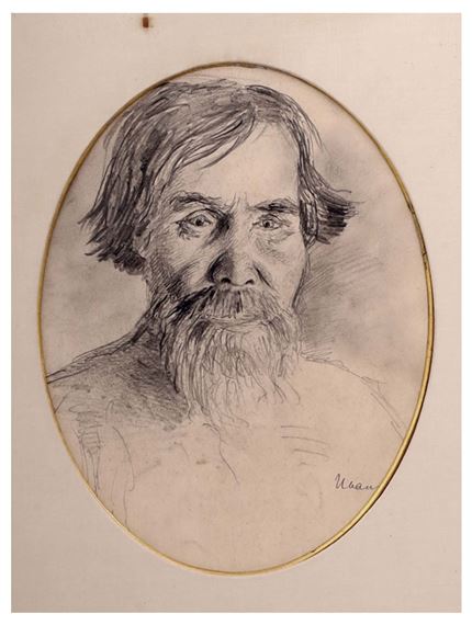 Mstislav Dobuzhinski Valerianovič | Portrait of Ivan Yakovlev | MutualArt