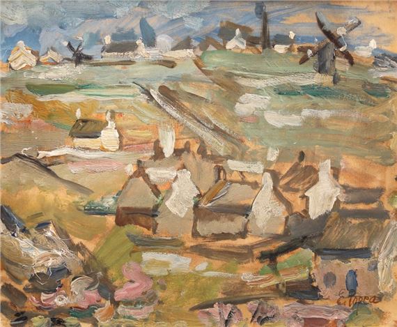 Elena Popea | Britain Landscape (1930) | MutualArt