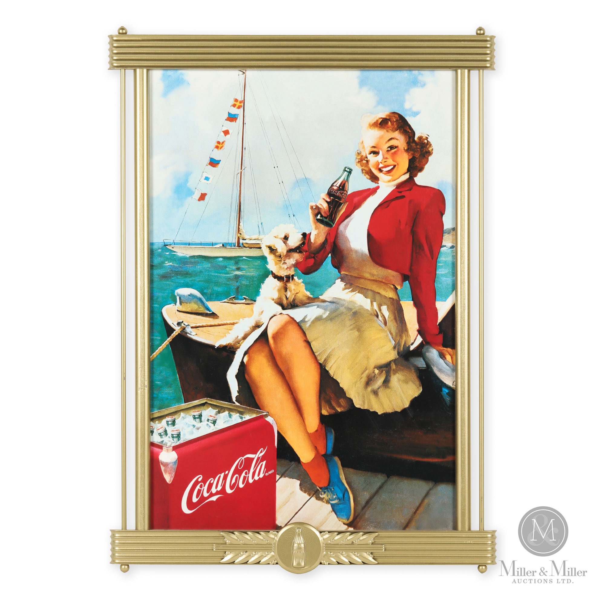 Gil Elvgren | COCA-COLA KAY DISPLAYS FRAME & POSTER | MutualArt