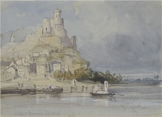William Callow | VUE DE BEAUCAIRE (1836) | MutualArt