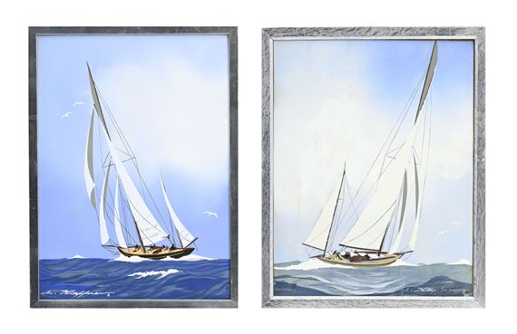 Leon Haffner | VOILIER | MutualArt