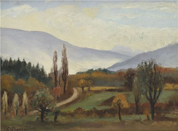 Emile-François Chambon | ROUTE DE VEYRIER | MutualArt