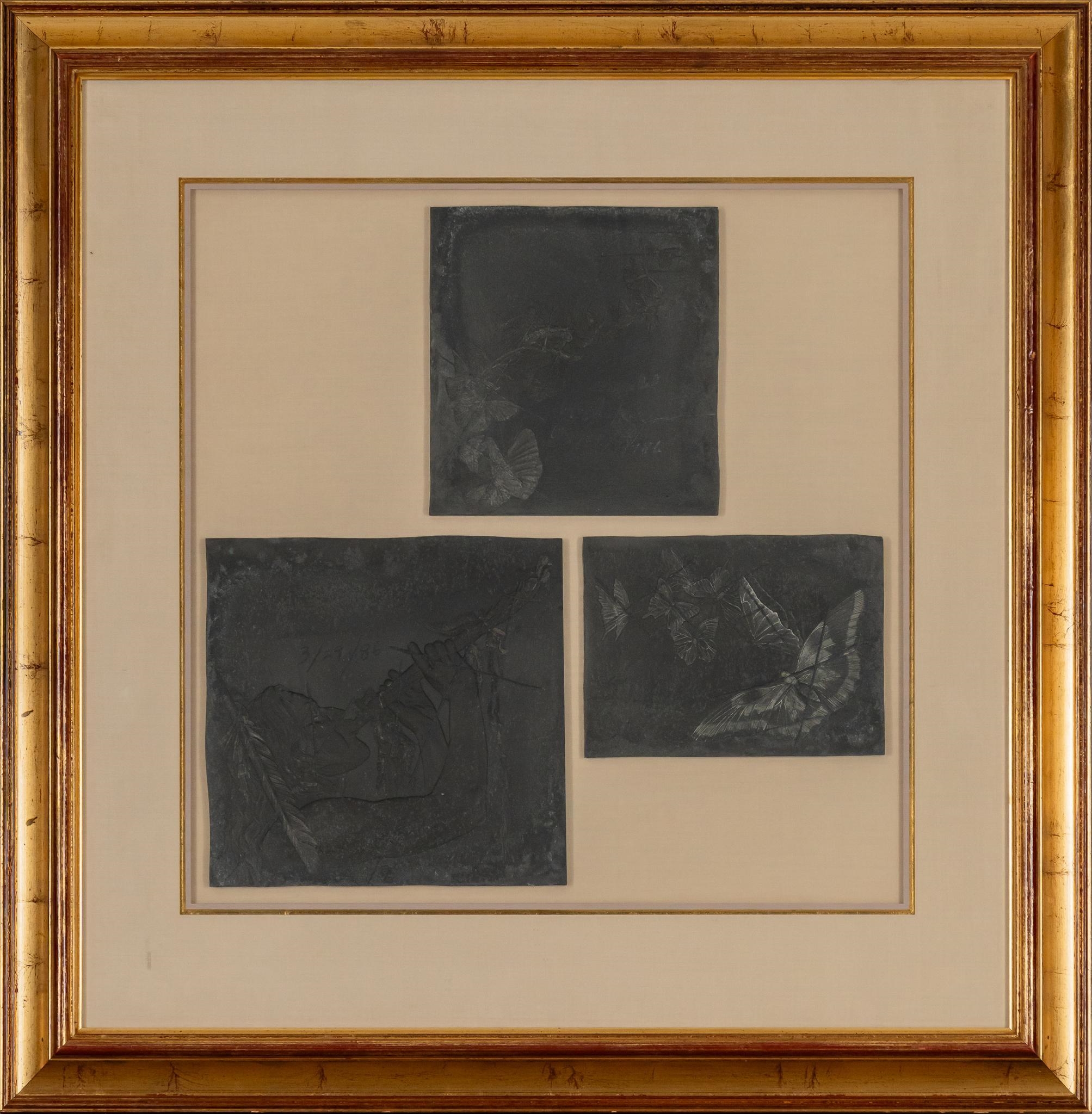 Ed Morgan | (2) Southwestern Collages (1986) | MutualArt