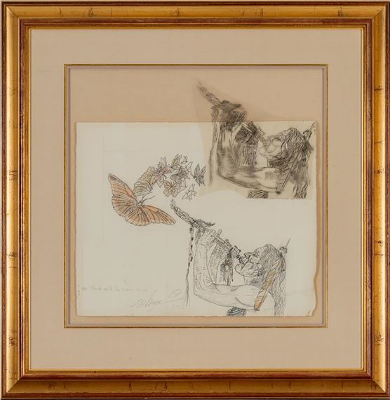 Ed Morgan | (2) Southwestern Collages (1986) | MutualArt