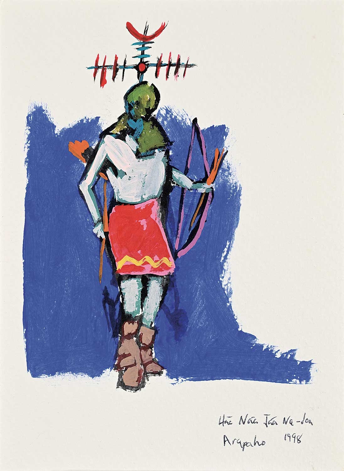 Brent Learned | Untitled - Archer (1988) | MutualArt