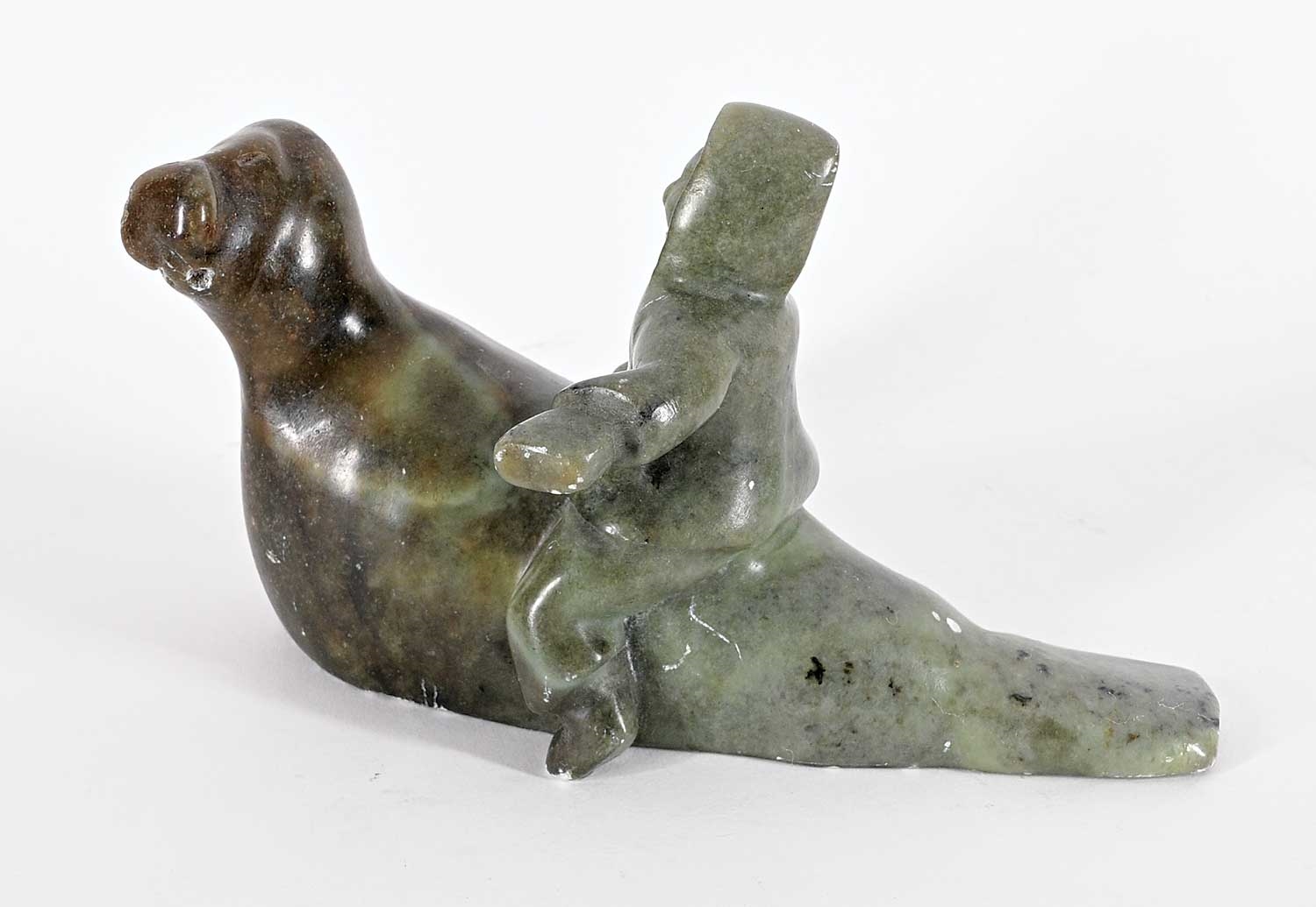 Eric Amiraq Lester | Walrus Hunt (1996) | MutualArt