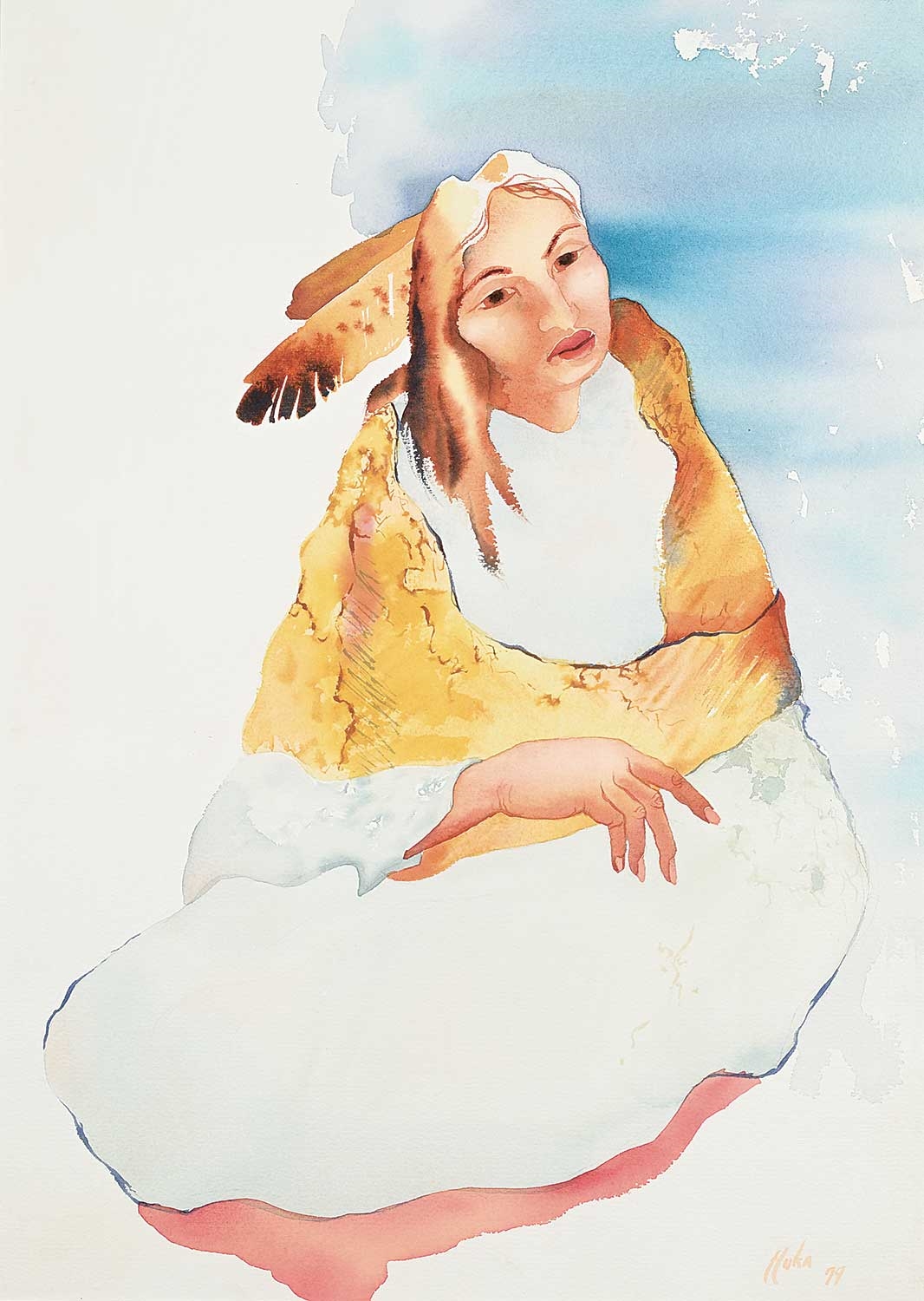 King Kuka | Untitled - Green Mask (1979) | MutualArt