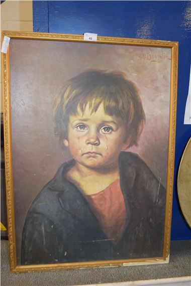 Giovanni Bragolin | The Crying Boy | MutualArt