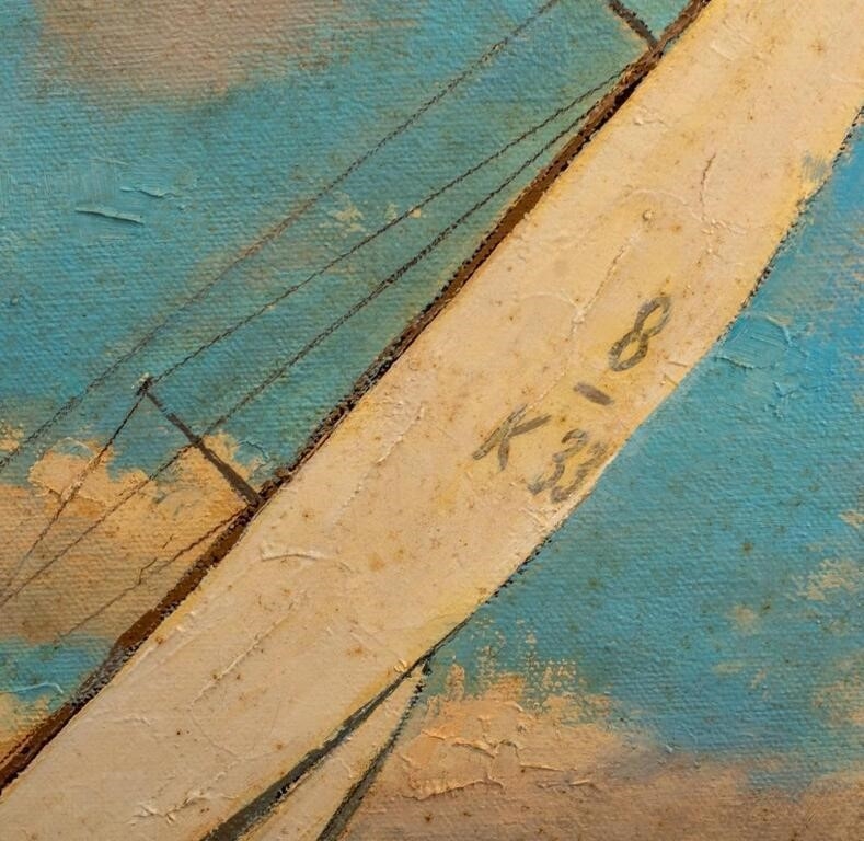 Arthur Saron Sarnoff | Sailing Boat Scene | MutualArt