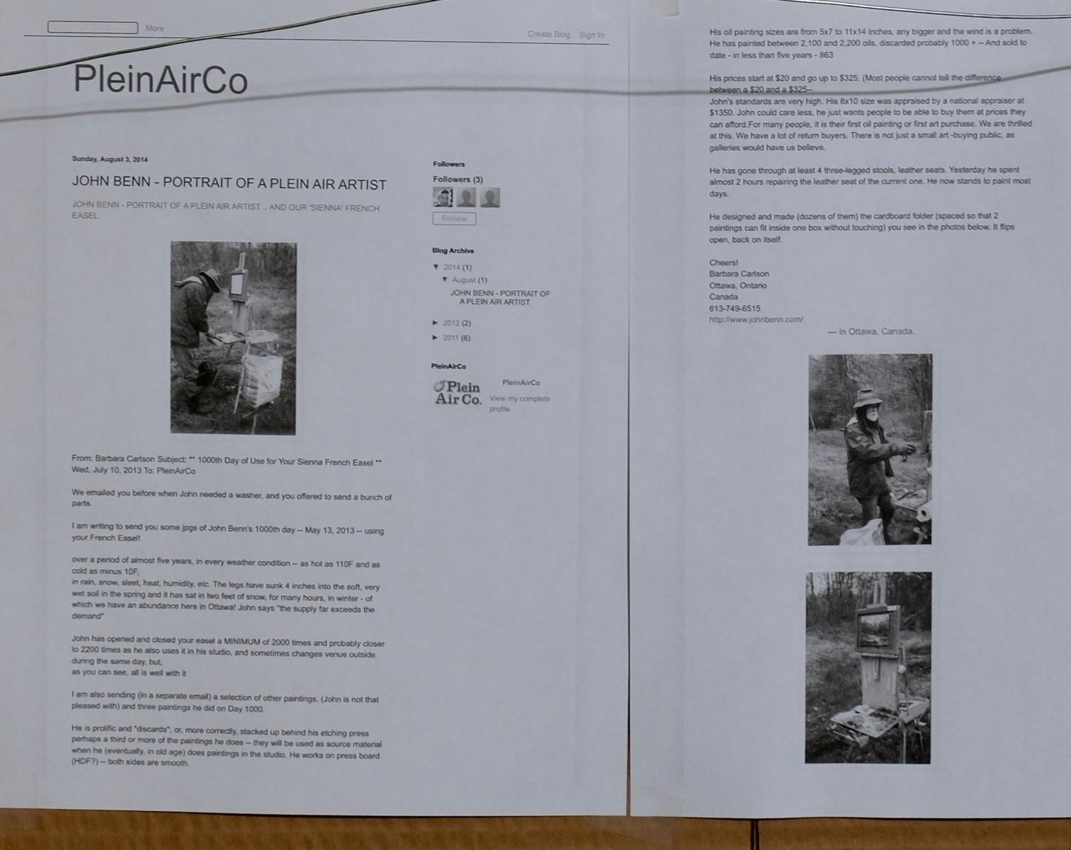 John Benn | December Beaver Swamp | MutualArt