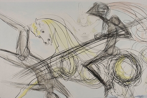 Salvador Dalí | Ritter mit Ross' / 'Knight with horse | MutualArt