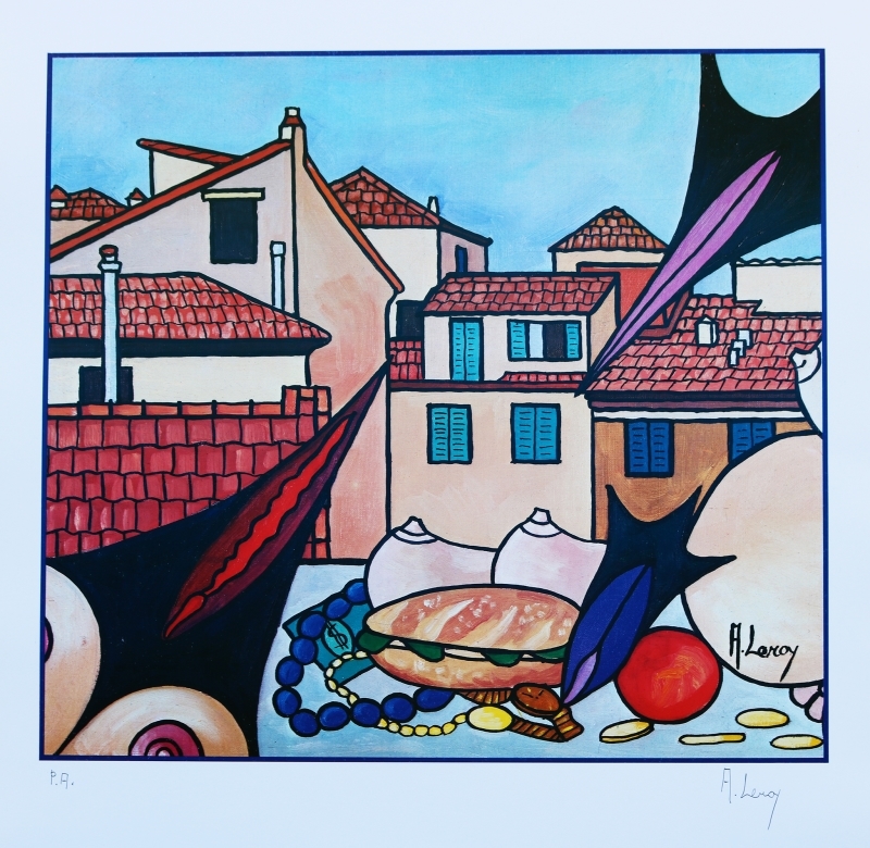 Alain Leroy | Nice città vecchia (2000) | MutualArt
