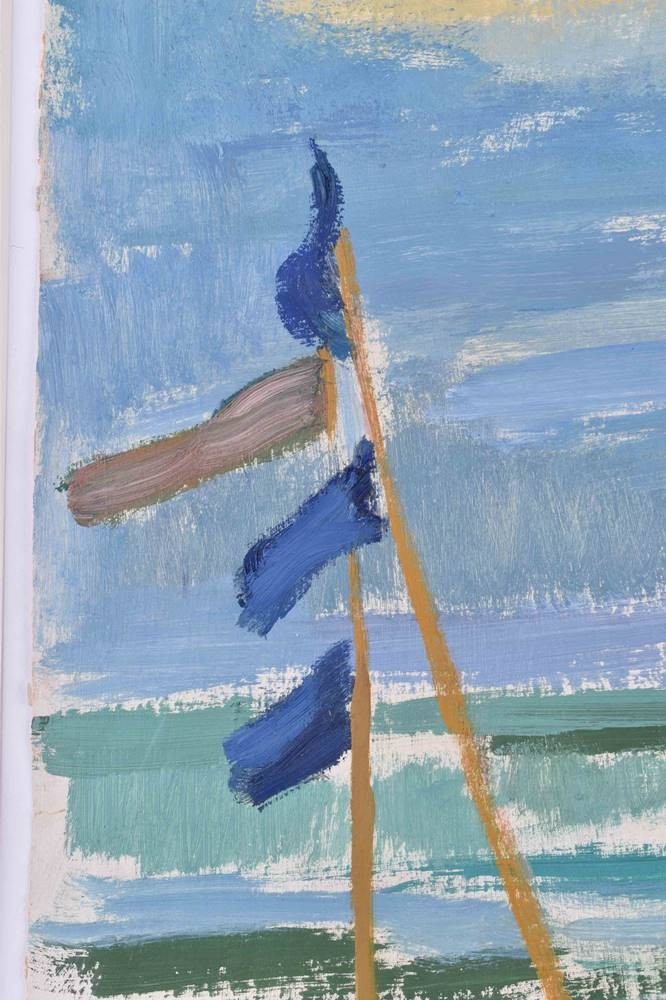 Fritz Duda | Fischer am Strand von Koserow/Usedom | MutualArt