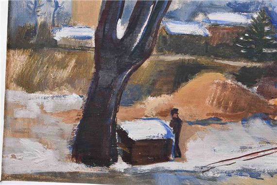 Fritz Duda | Landscape (1957) | MutualArt