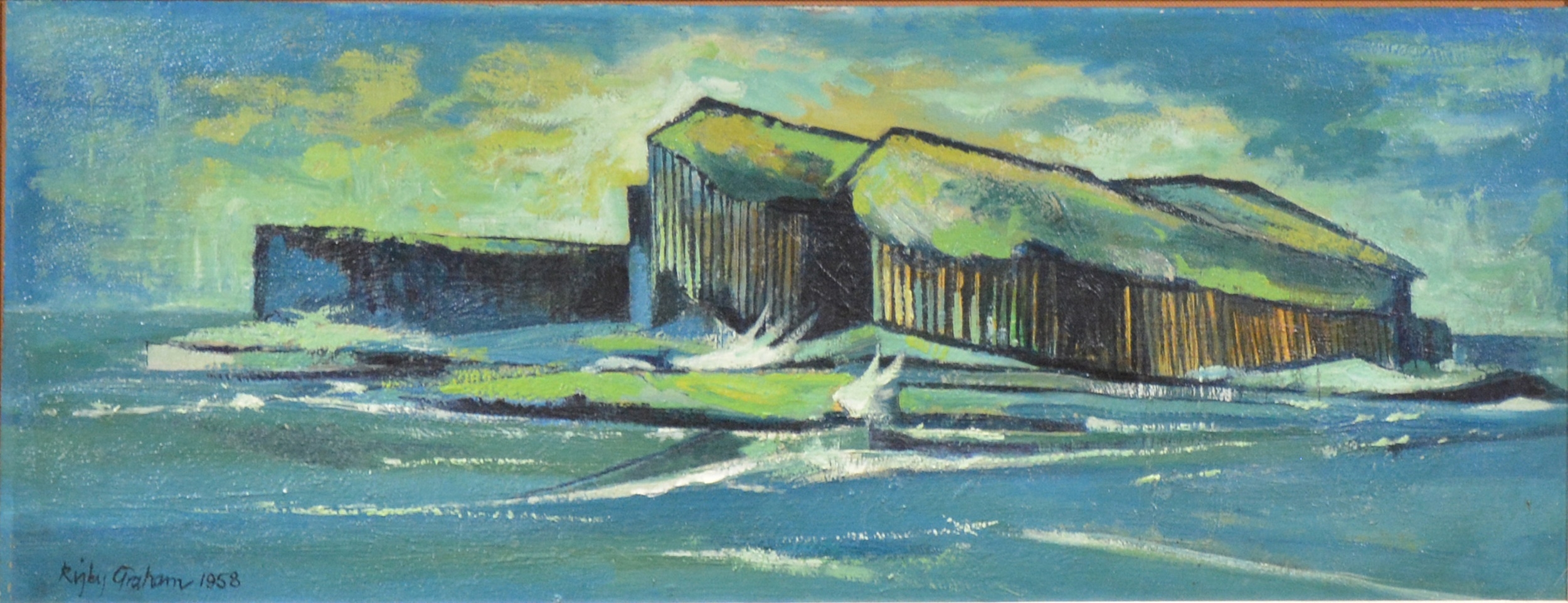 Rigby Graham | Fingal’s Cave (1958) | MutualArt