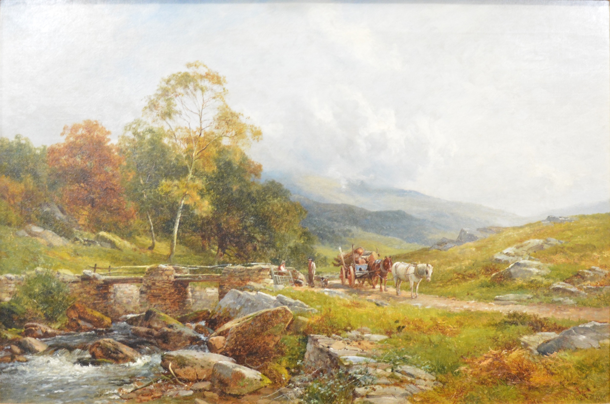 David Bates | David Bates, Early Morning on The Glaslyn. | MutualArt