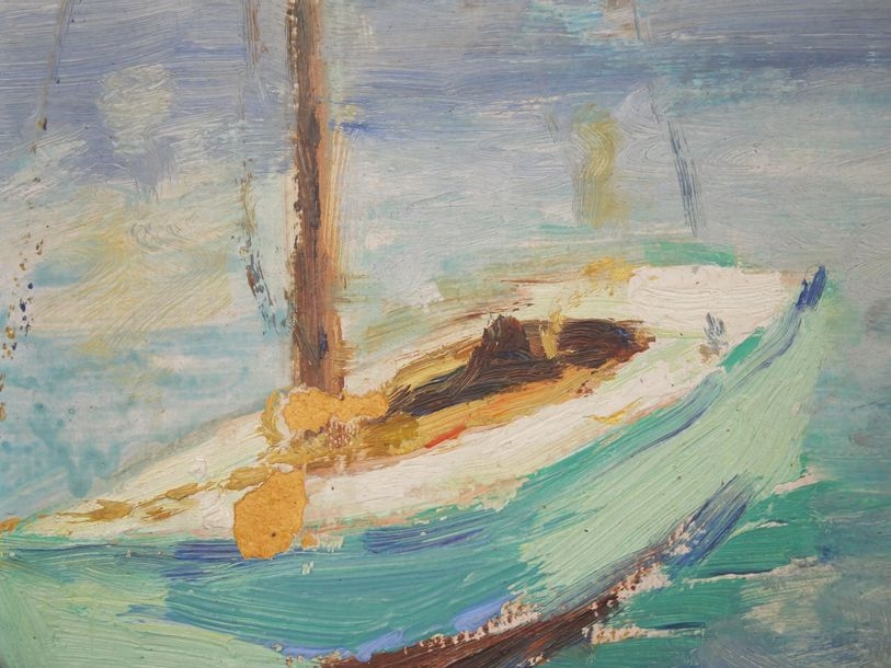 Pilar Fernandez | The harbor (2023) | MutualArt