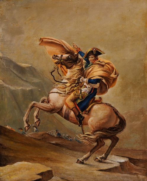 Antoine-Jean Gros | Napoleon BONAPARTE on horseback | MutualArt