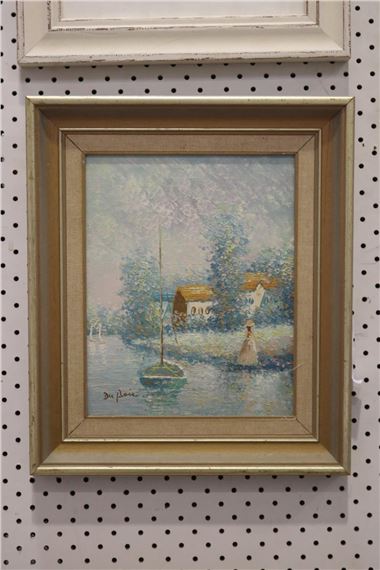 Du Boie | River scene by Du Boie, | MutualArt