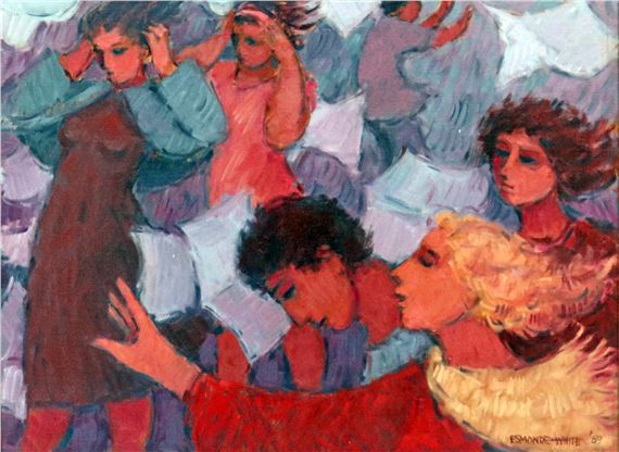 Eleanor Frances Esmonde-White | LADIES CAUGHT IN THE WIND | MutualArt