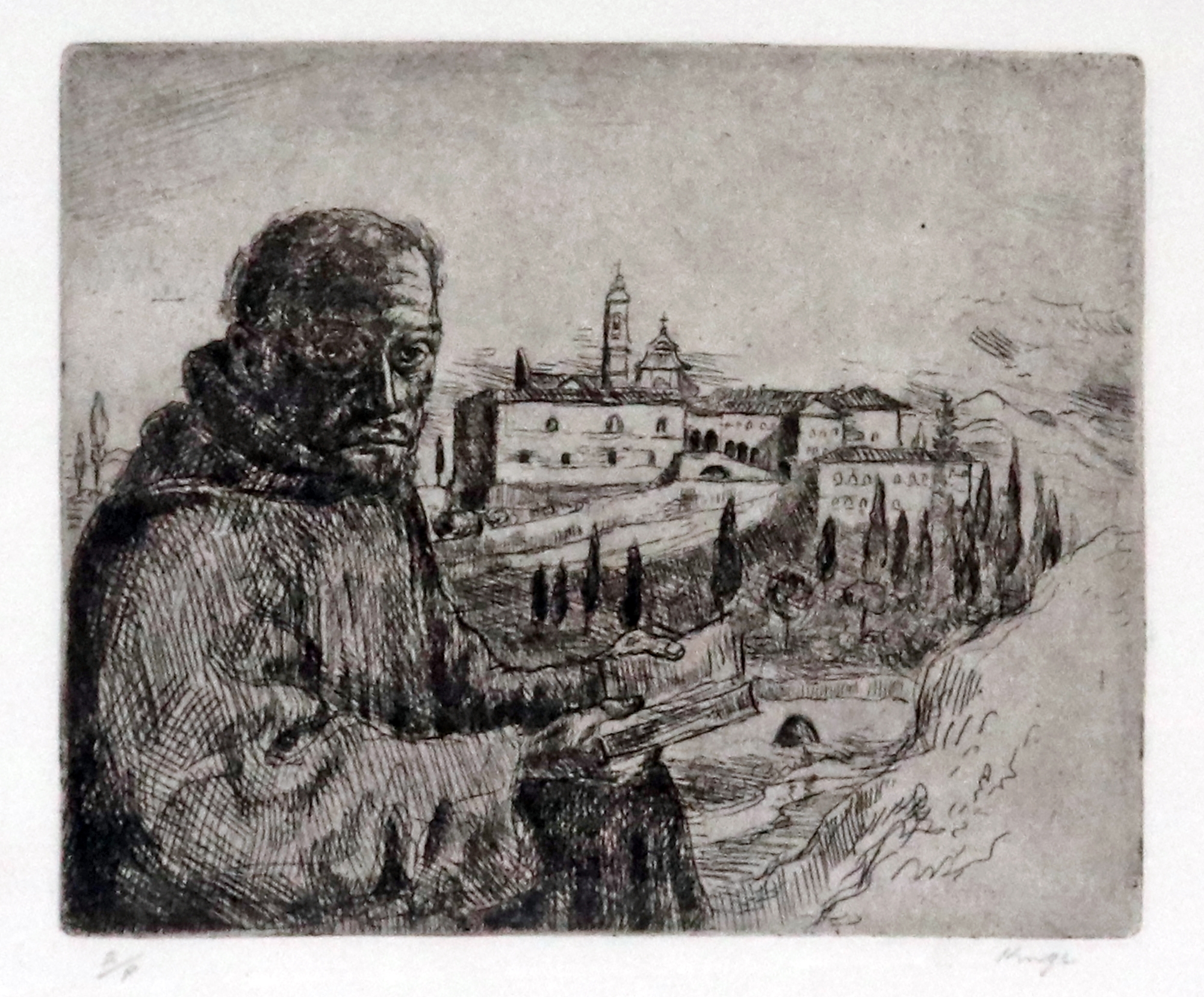 Francois Krige | READING MONK | MutualArt