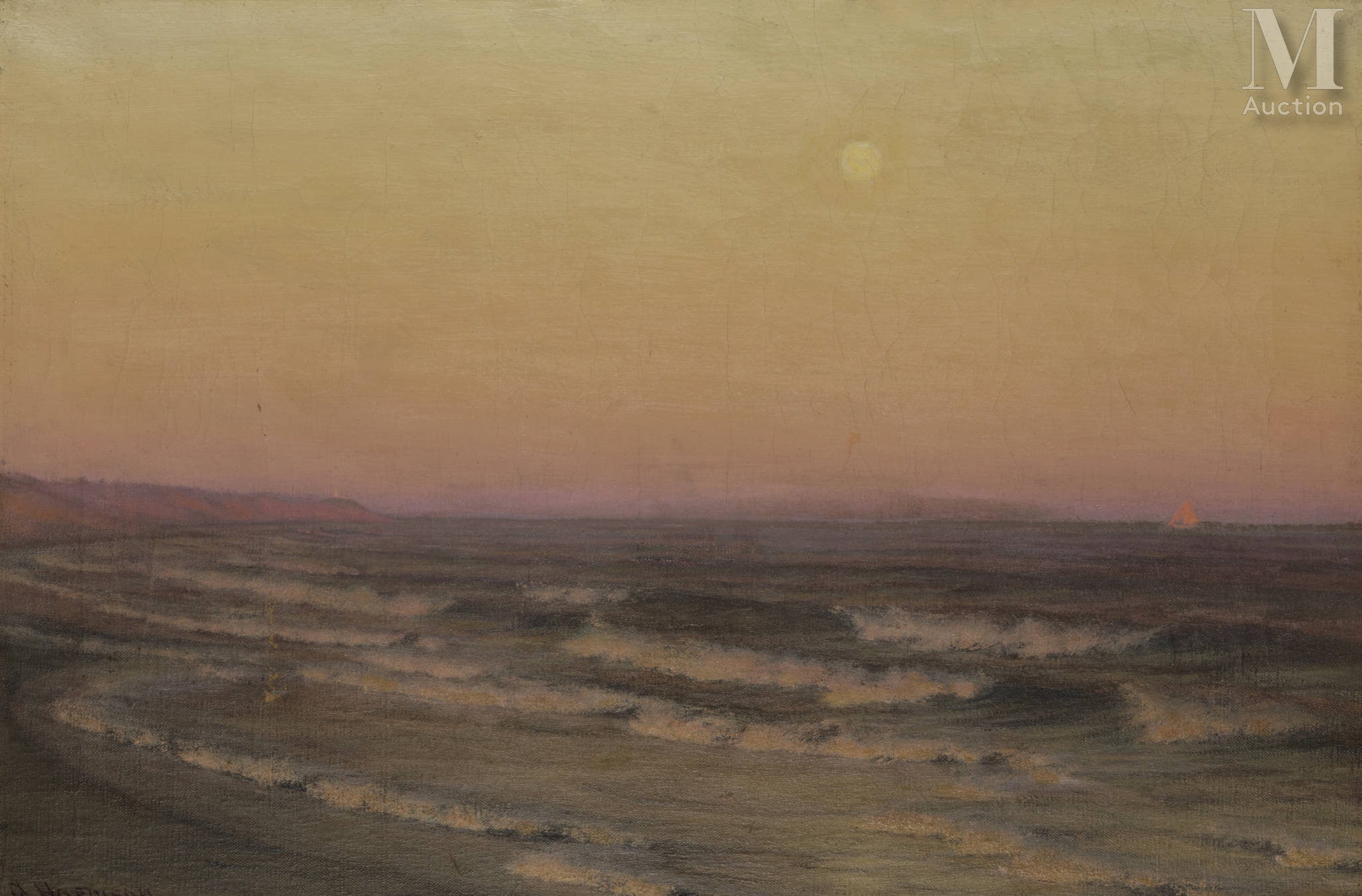 Thomas Alexander Harrison | ON THE RIVER LOING (1901) | MutualArt