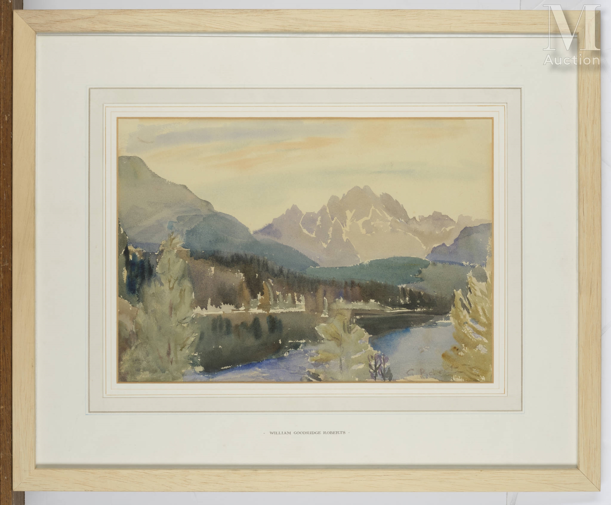 William Goodridge Roberts | Paysage de montagne | MutualArt