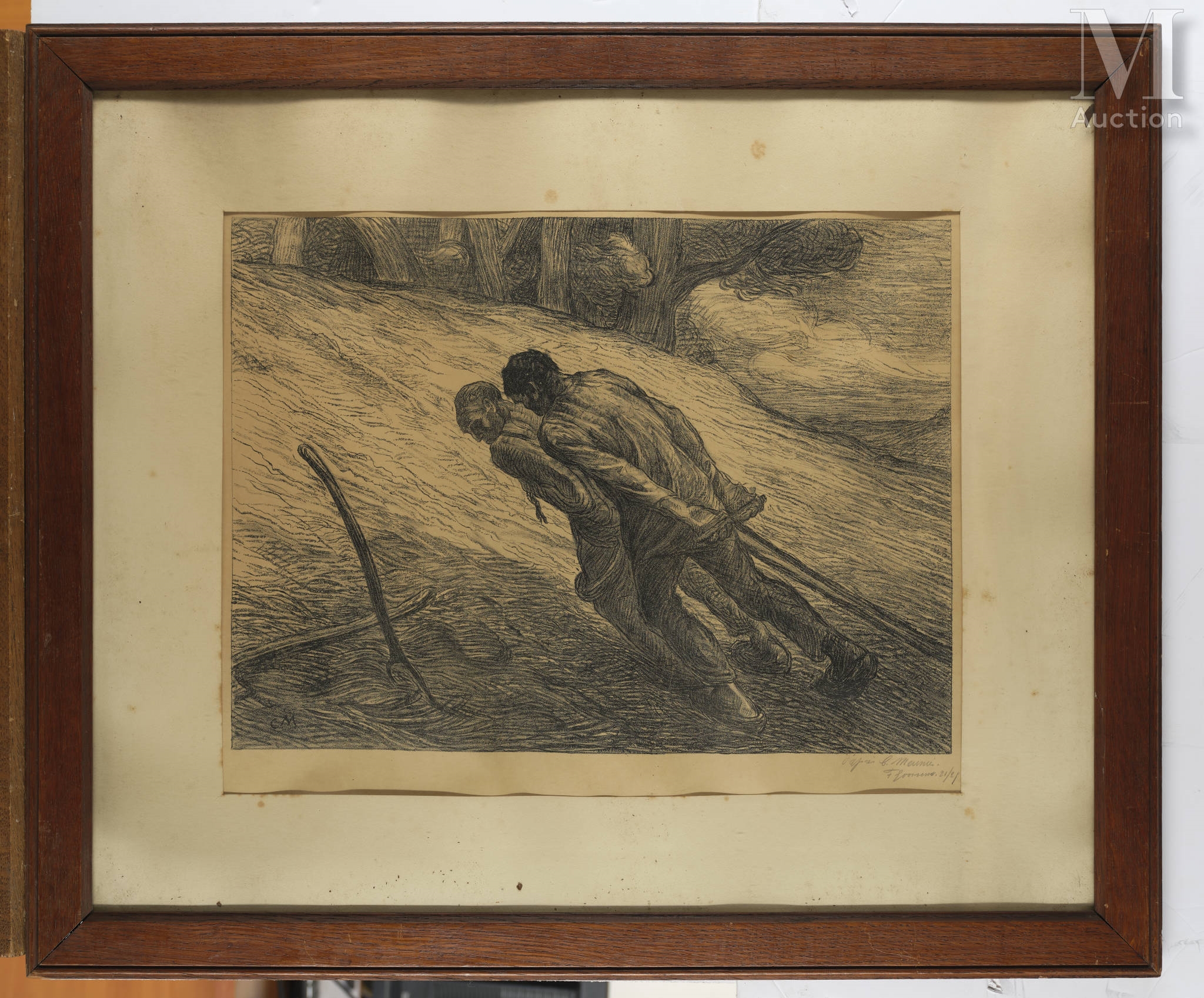 Constantin Meunier | La labour | MutualArt