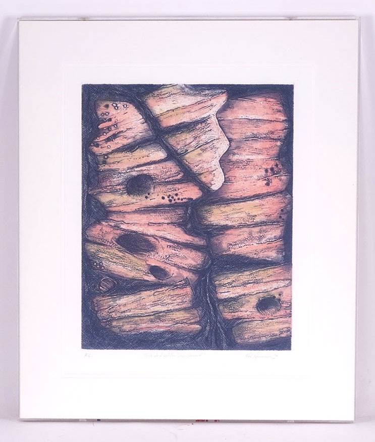 Réal Dumais | Etching Signéed and dated on the lower right: Réal Dumais ...