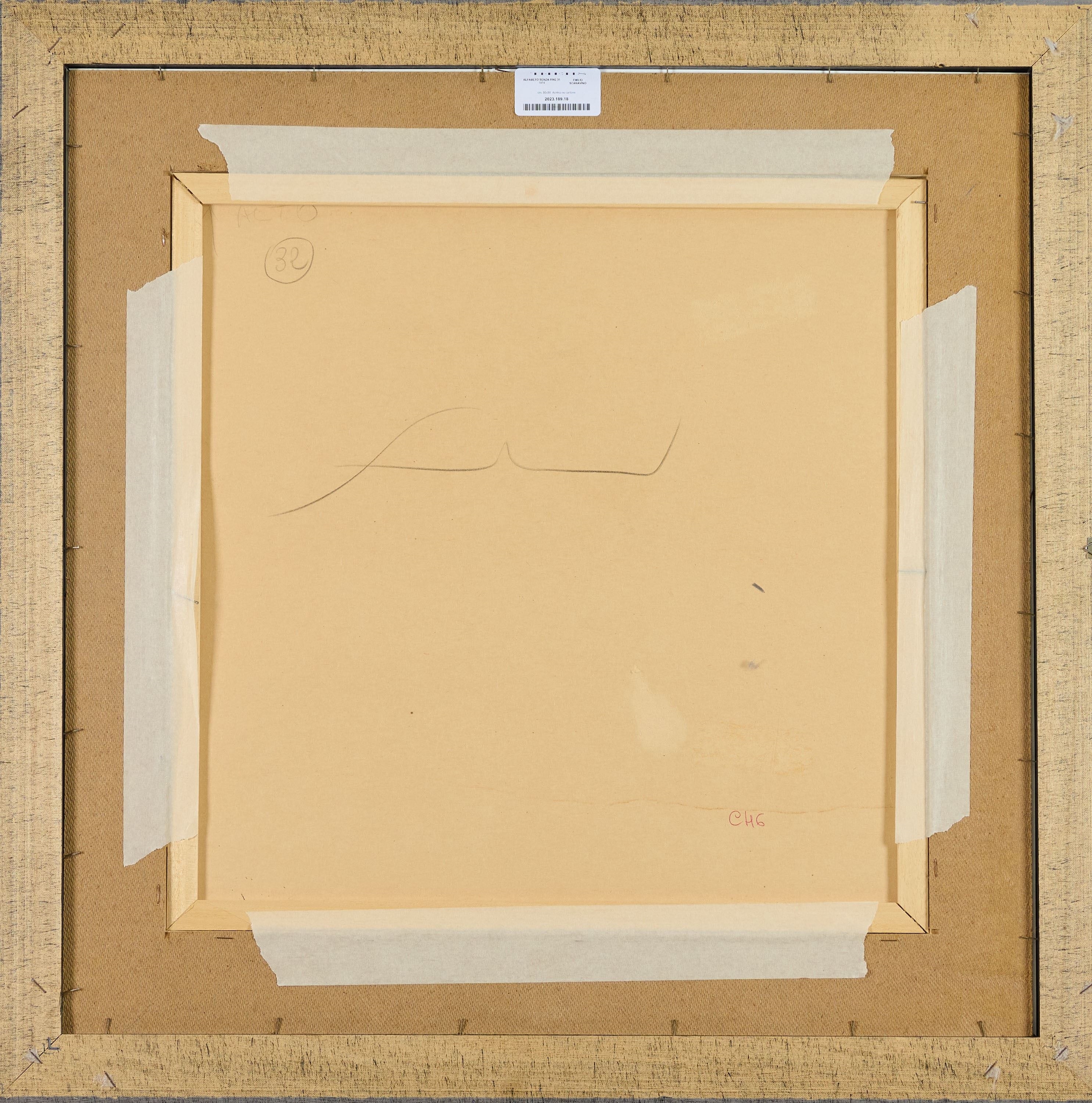 Emilio Scanavino | Alfabeto senza fine 31 (1974) | MutualArt
