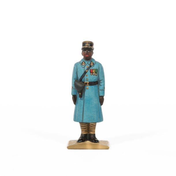Jean Pierre Feigly | Senegalese Tirailleurs NCO in horizon blue capote ...