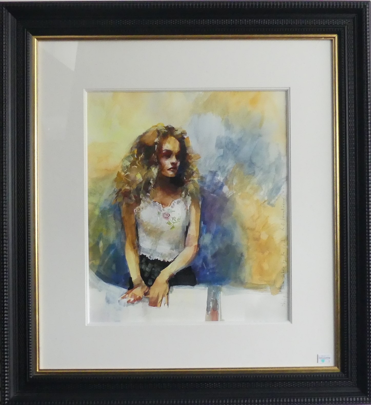 Robert Lenkiewicz | Study / Lisa Stokes by the desk, | MutualArt