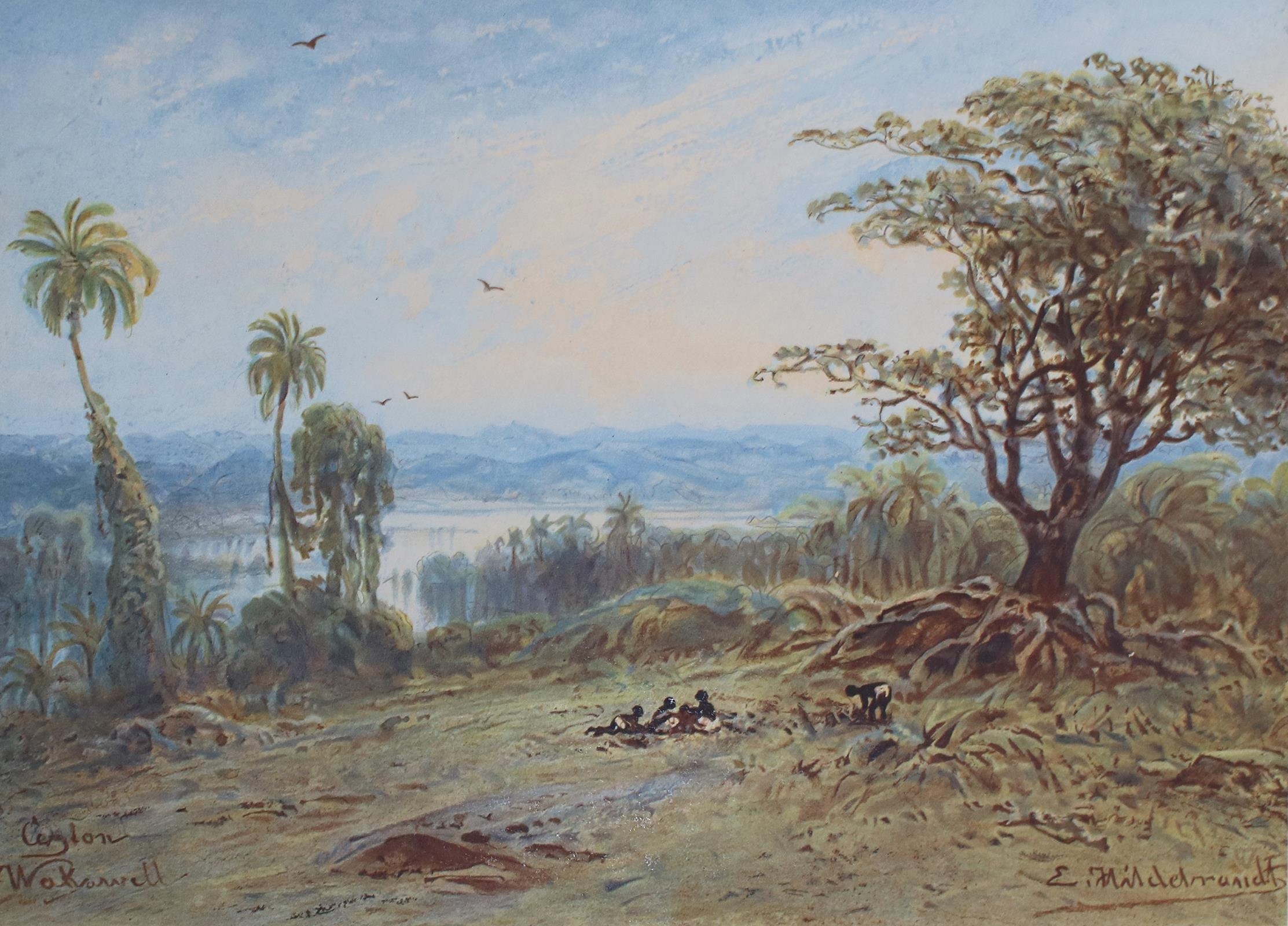 Eduard Hildebrandt | Ceylon Point de Galle (Circa 1870) | MutualArt