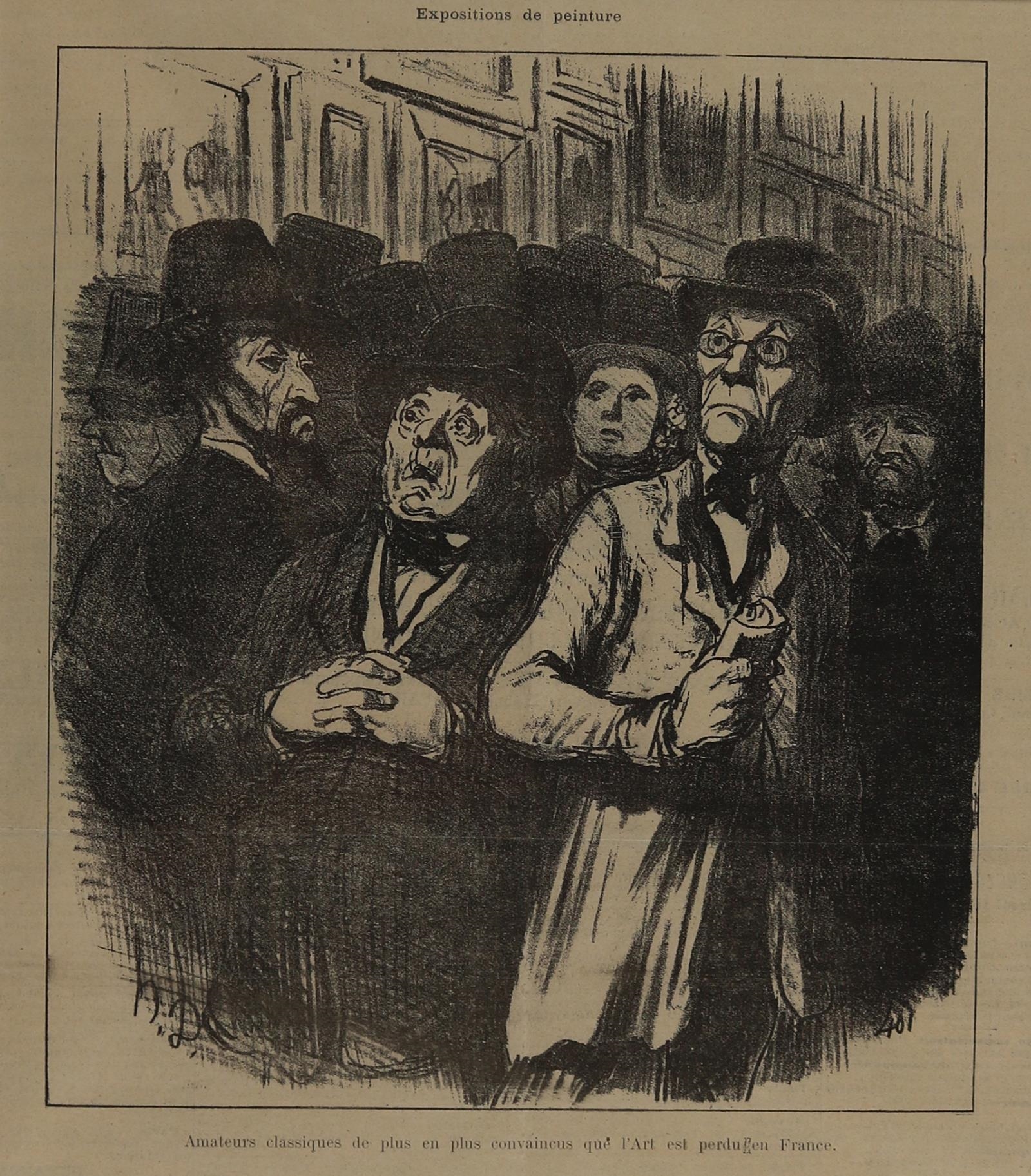 Honore Daumier Drawings
