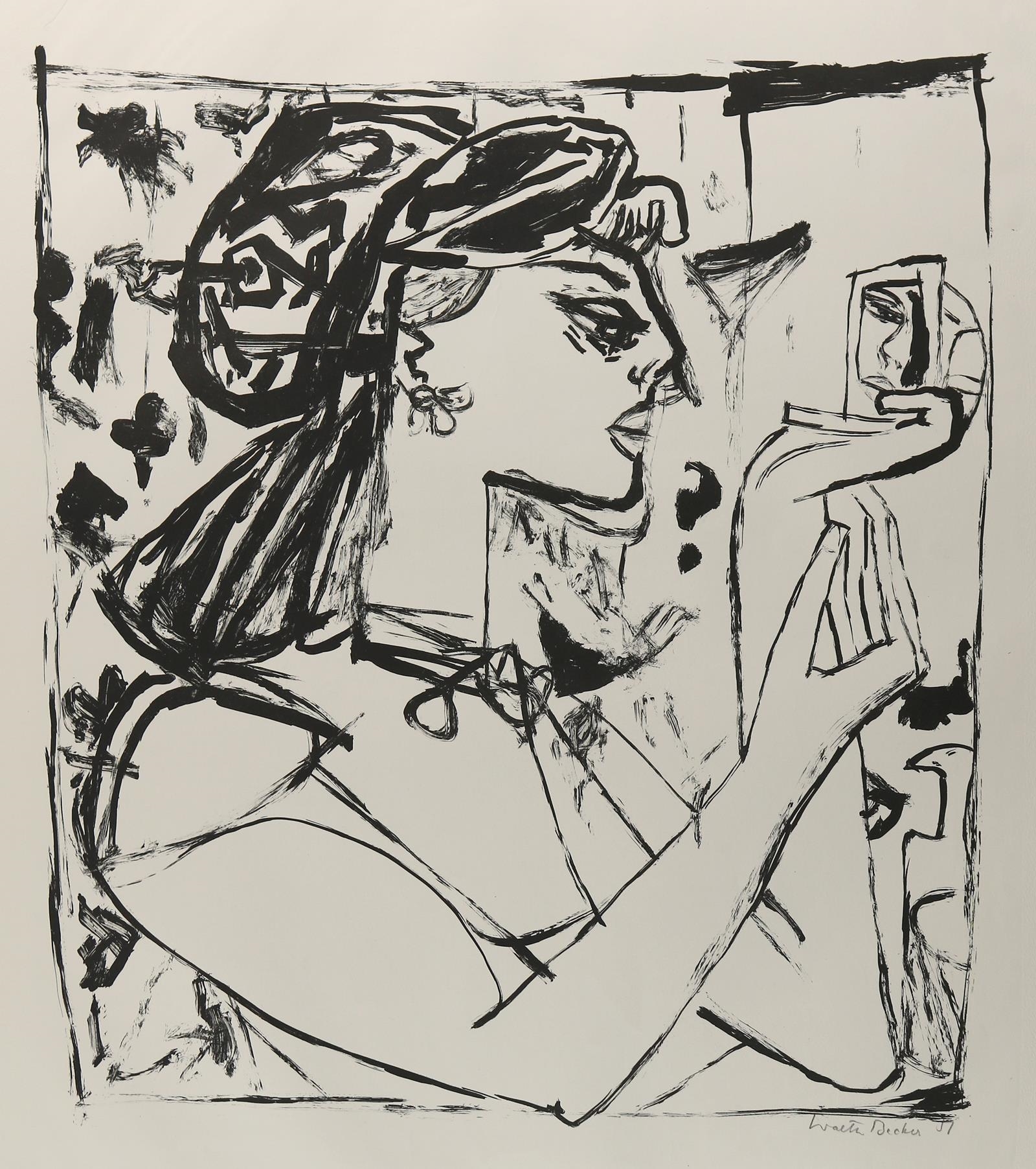 Walter Becker | 3 Portraits u. Figurengruppe | MutualArt