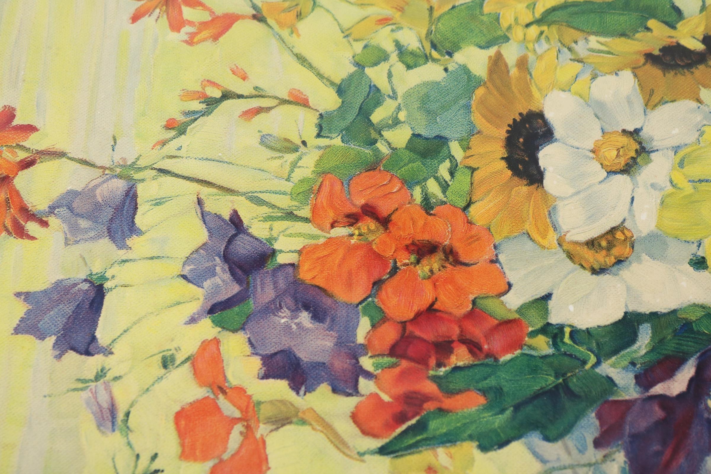 Anna Gasteiger | Sommerlicher Blumenstrauß in lichtem Ambiente | MutualArt