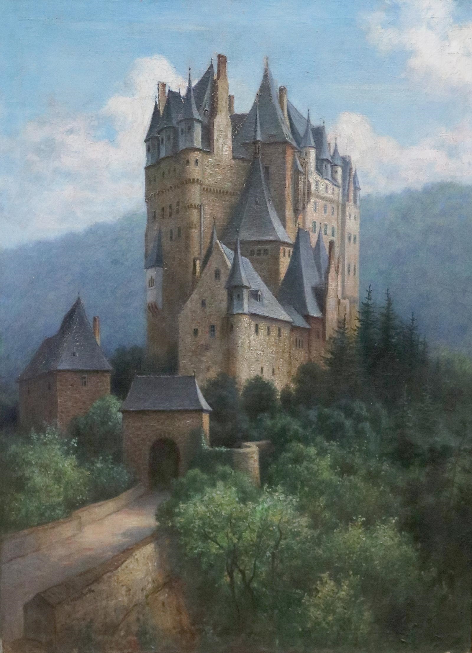 Oskar Herrfurth | Ansicht der Burg Eltz | MutualArt