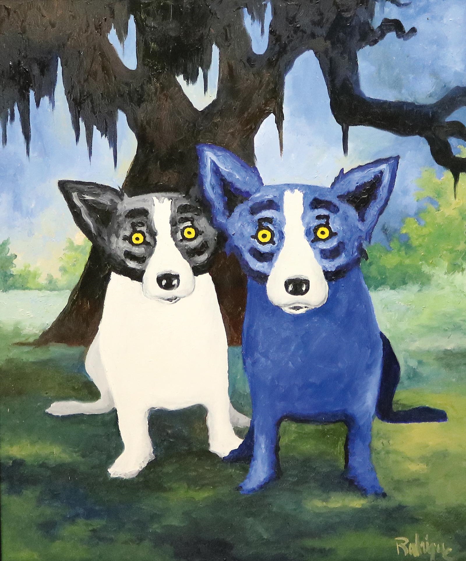 George Rodrigue | Mirror Image | MutualArt