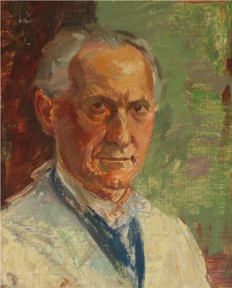 August Köhler | Spätes Selbstportrait | MutualArt