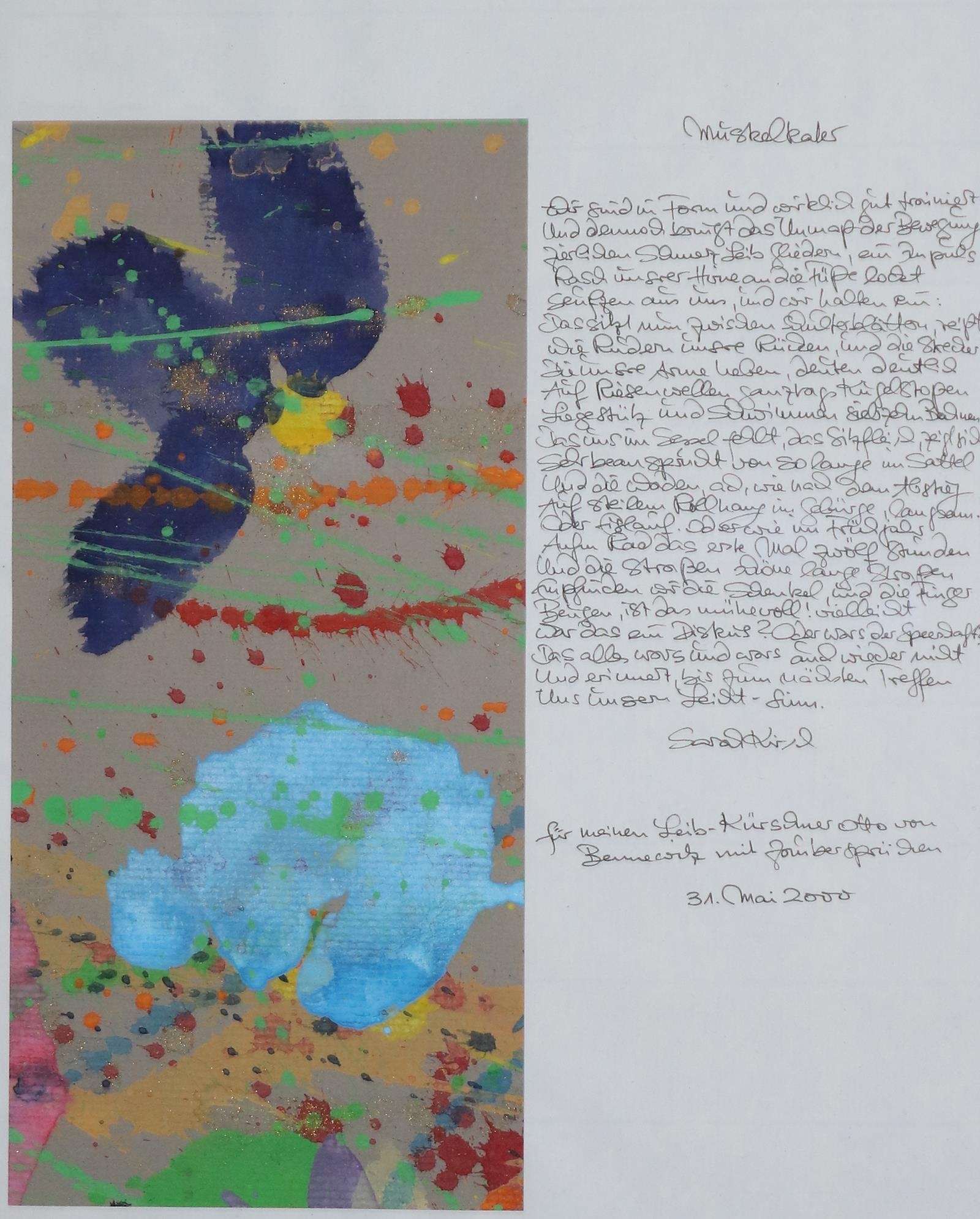 Sarah Kirsch | Muskelkater (2000) | MutualArt