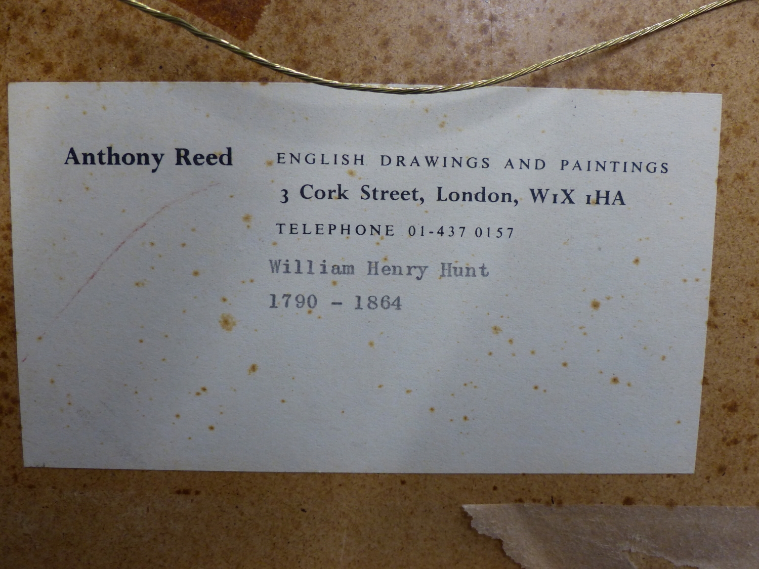 William Henry Hunt | WATERCOLOUR | MutualArt