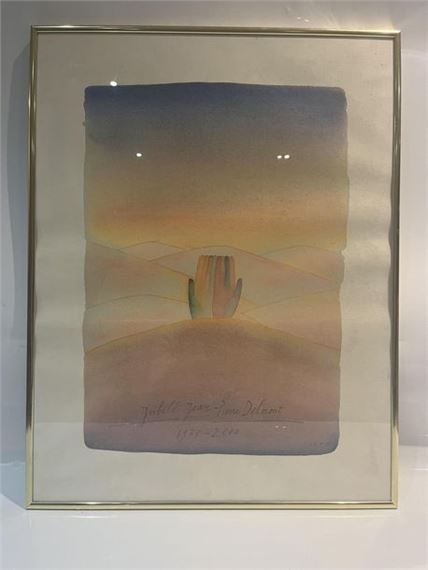 Jean-Michel Folon | Jean-Pierre Delmont Jubilee 1970-2000 | MutualArt