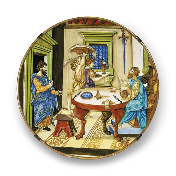 Francesco Xanto Avelli | AN URBINO MAIOLICA DATED ISTORIATO PLATE (1539 ...