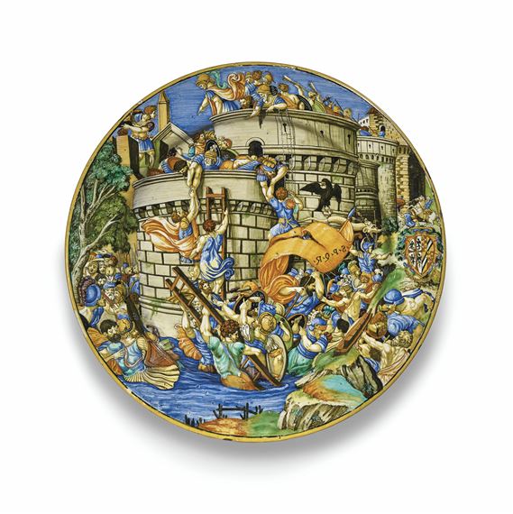 Francesco Xanto Avelli | AN URBINO MAIOLICA DATED ISTORIATO PLATE (1539 ...