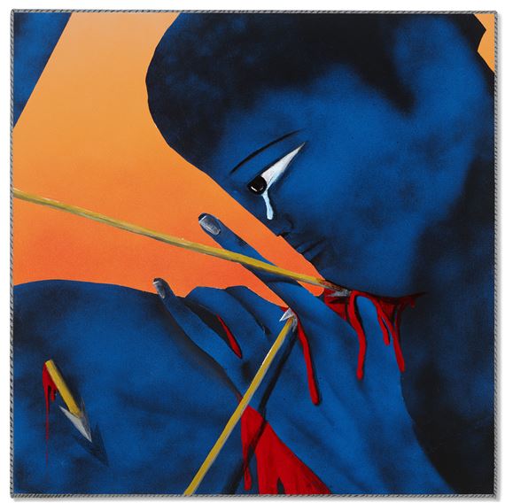 Vojtěch Kovařík | Saint Sebastian Suffering (2019) | MutualArt