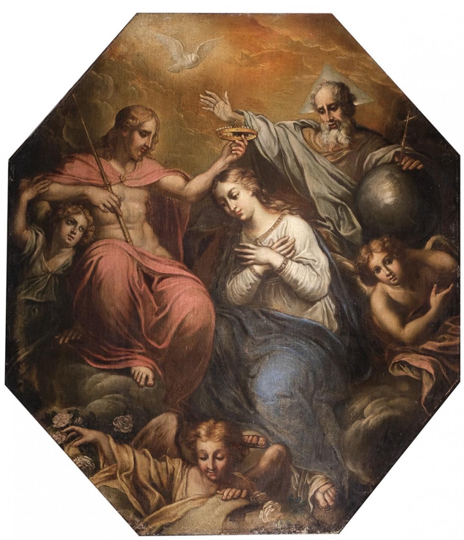 Abraham Van Diepenbeeck | Coronación de la Virgen | MutualArt