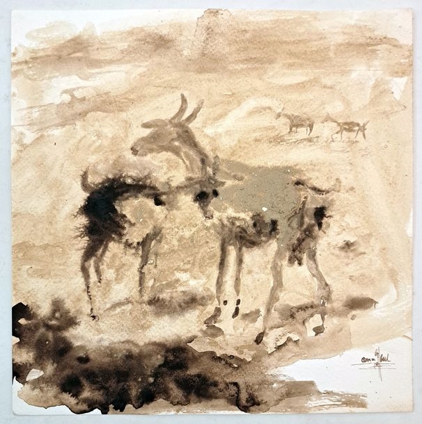 Oumar Ball | Earth Goats II (2013) | MutualArt