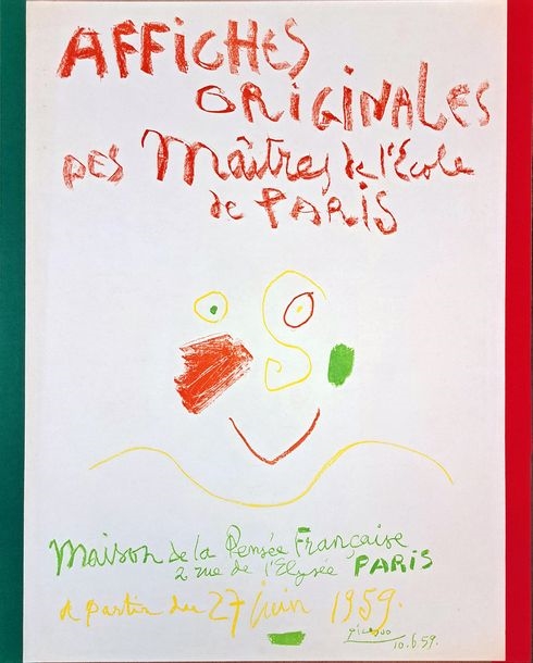 Pablo Picasso | 3 POSTERS by Pablo PICASSO | MutualArt